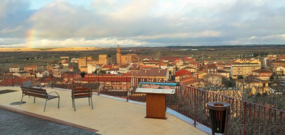 Nuevo mirador con vistas a Agoncillo y al Ebro | La Rioja
